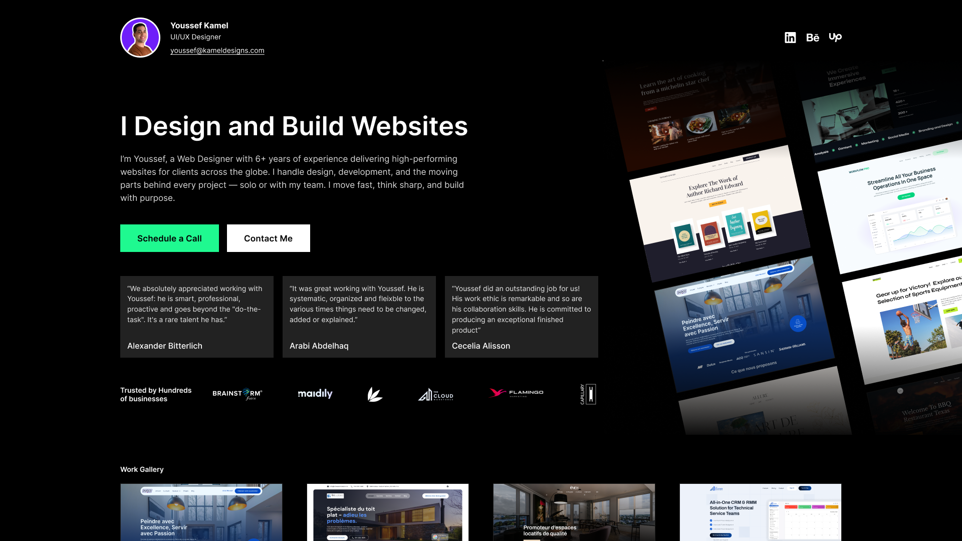 Youssef Kamel – Web Designer & UI/UX Specialist